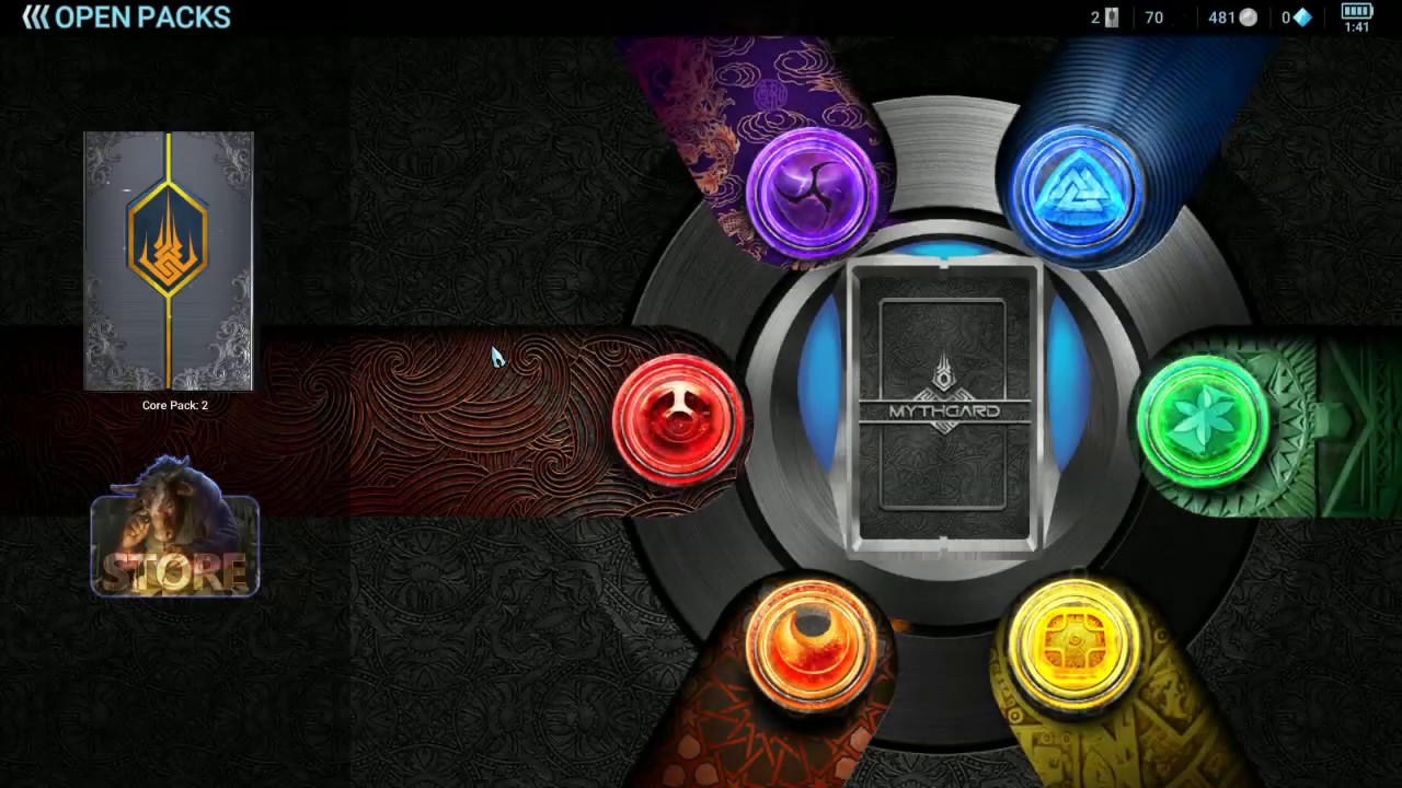 MYTHGARD CCG DECK ARTEFACT - YouTube