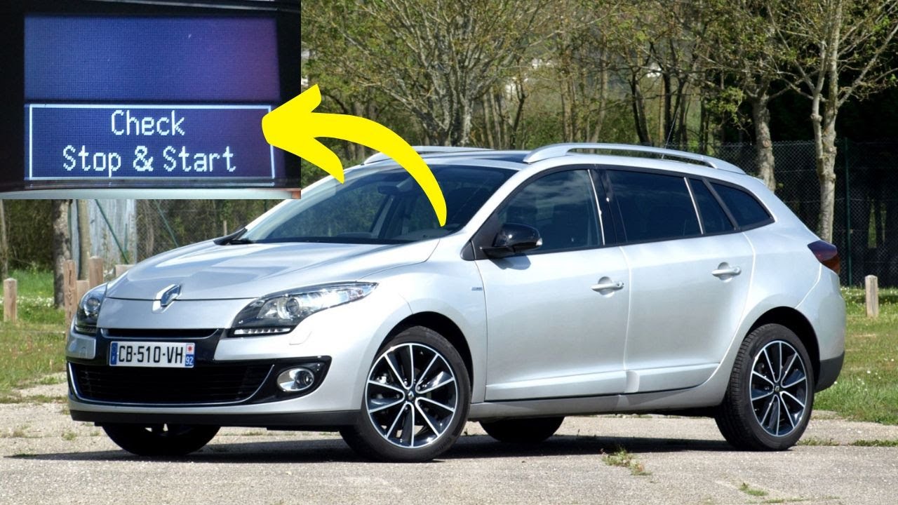 “Check Stop and Start” warning in Renault cars - YouTube