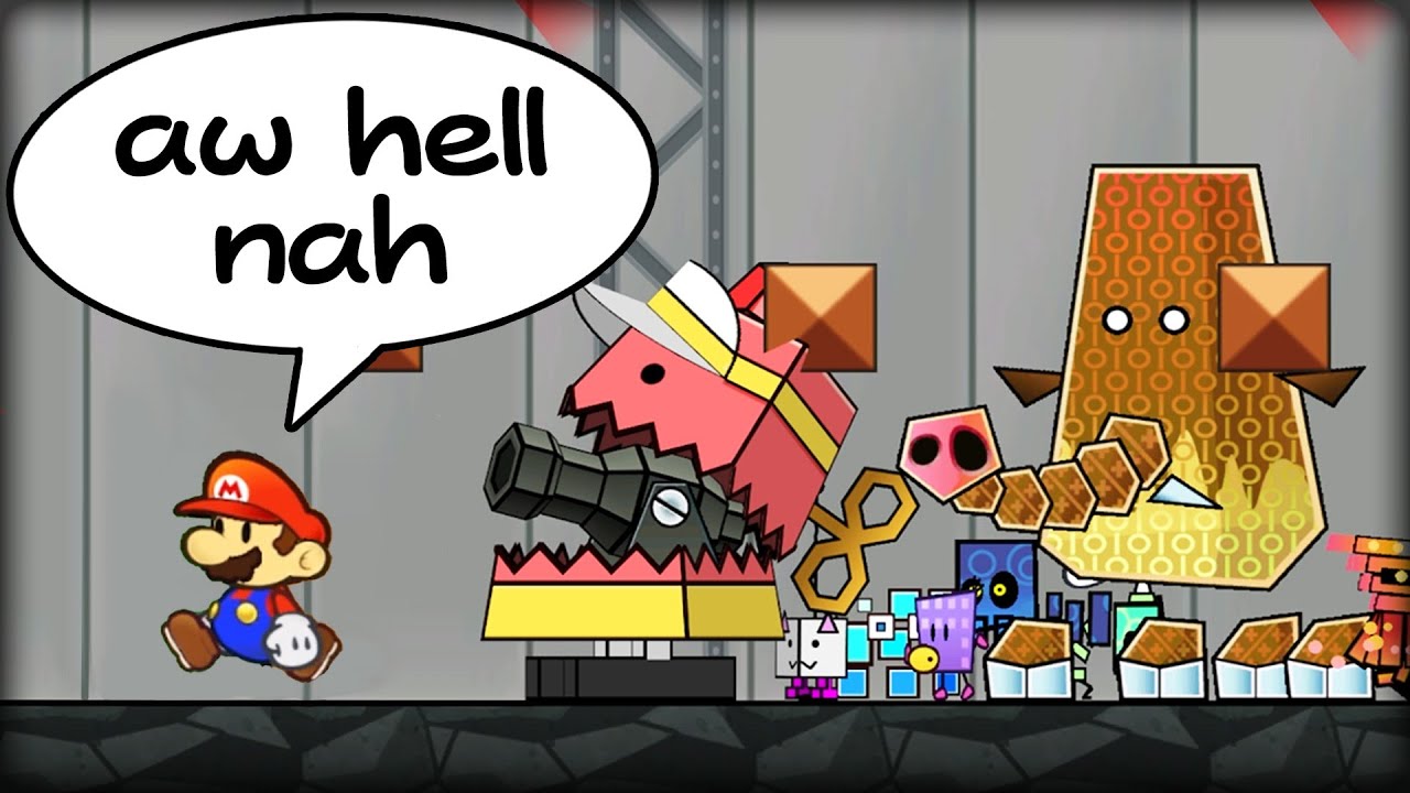 Randomizing Super Paper Mario was a Mistake... - YouTube