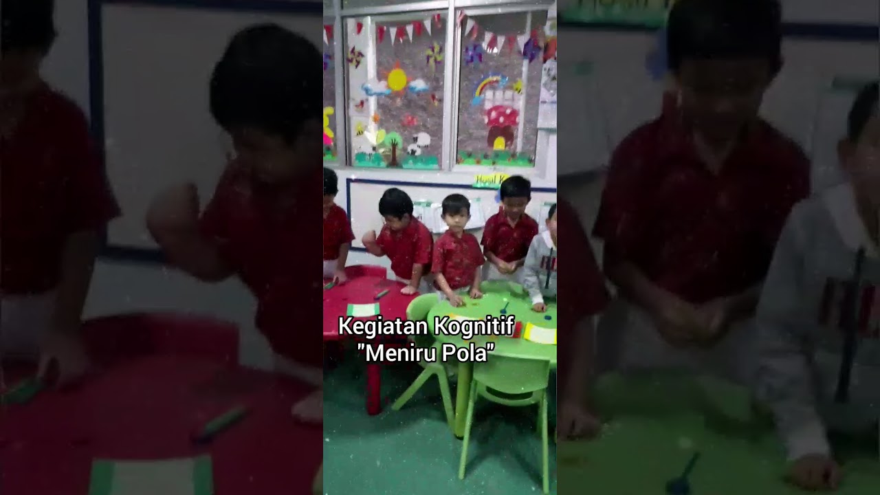 Kegiatan B1 meniru pola bentuk orang - YouTube