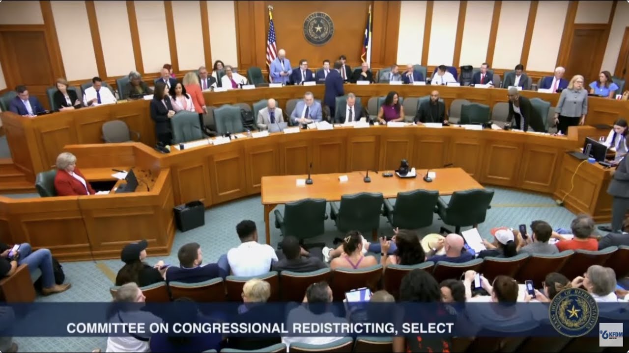 LIVE | Texas House Select Committee on Congressional Redistricting hear ...