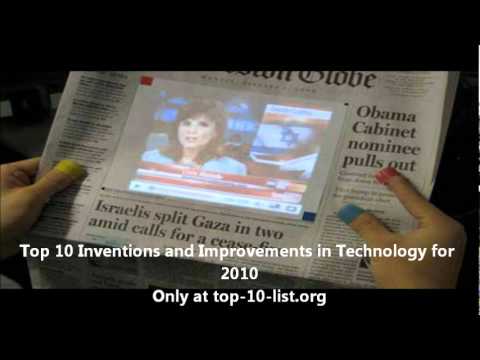 Top 10 Inventions and Improvements in Technology for 2010 - YouTube