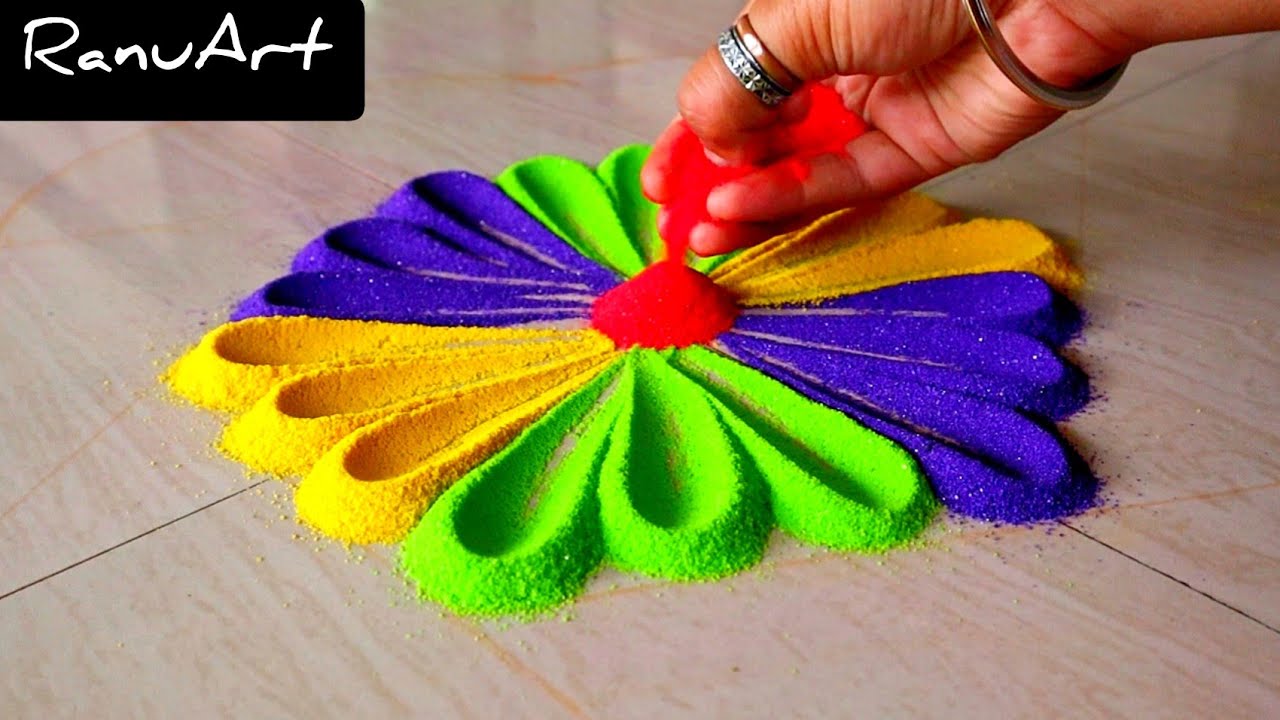 Beautiful ️ Attractive, Creative Rangoli Designs For Festival by Ranu ...