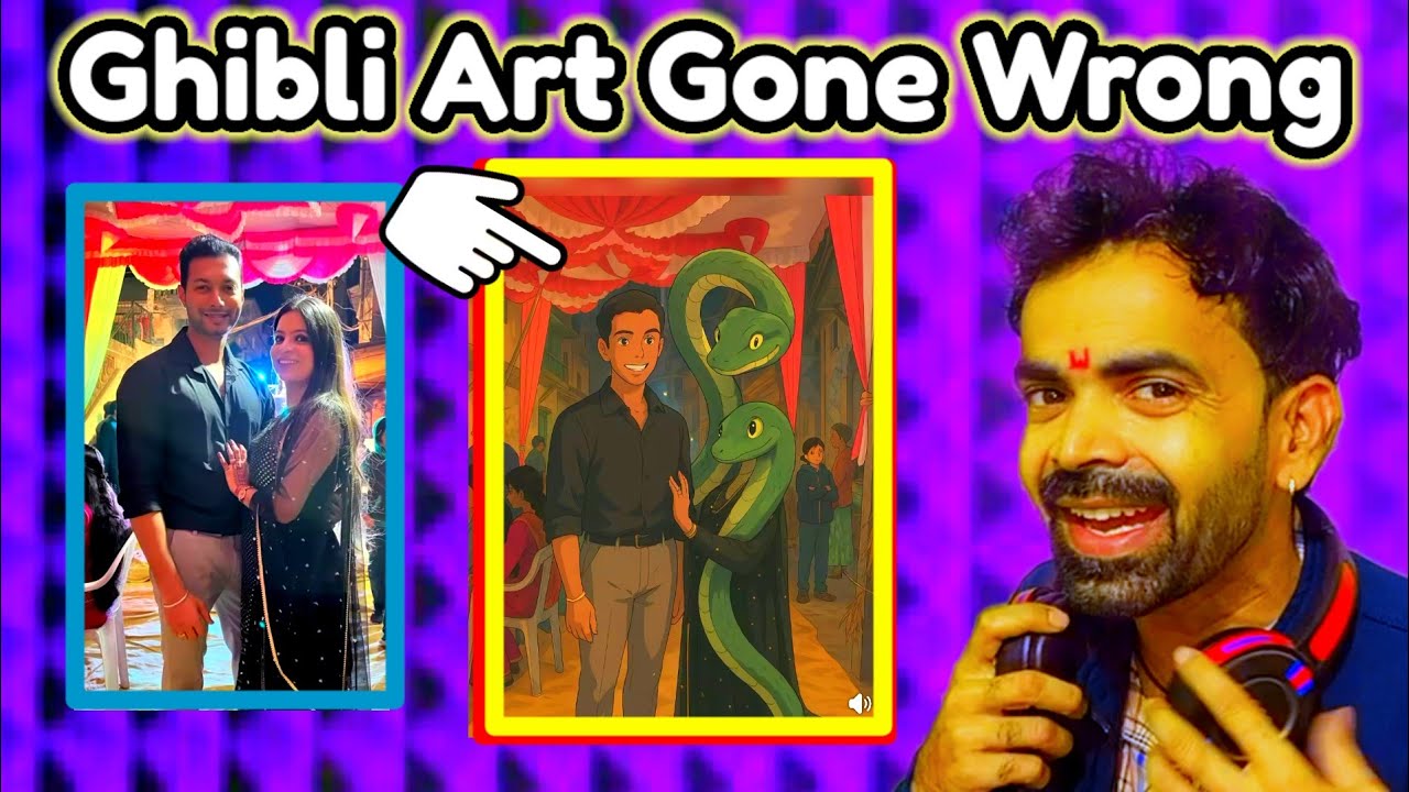 Ghibli Trend gone Wrong | Gibli trend Funny Photos | Ghibli art gone wrong. #ghibli #ghibliart ...