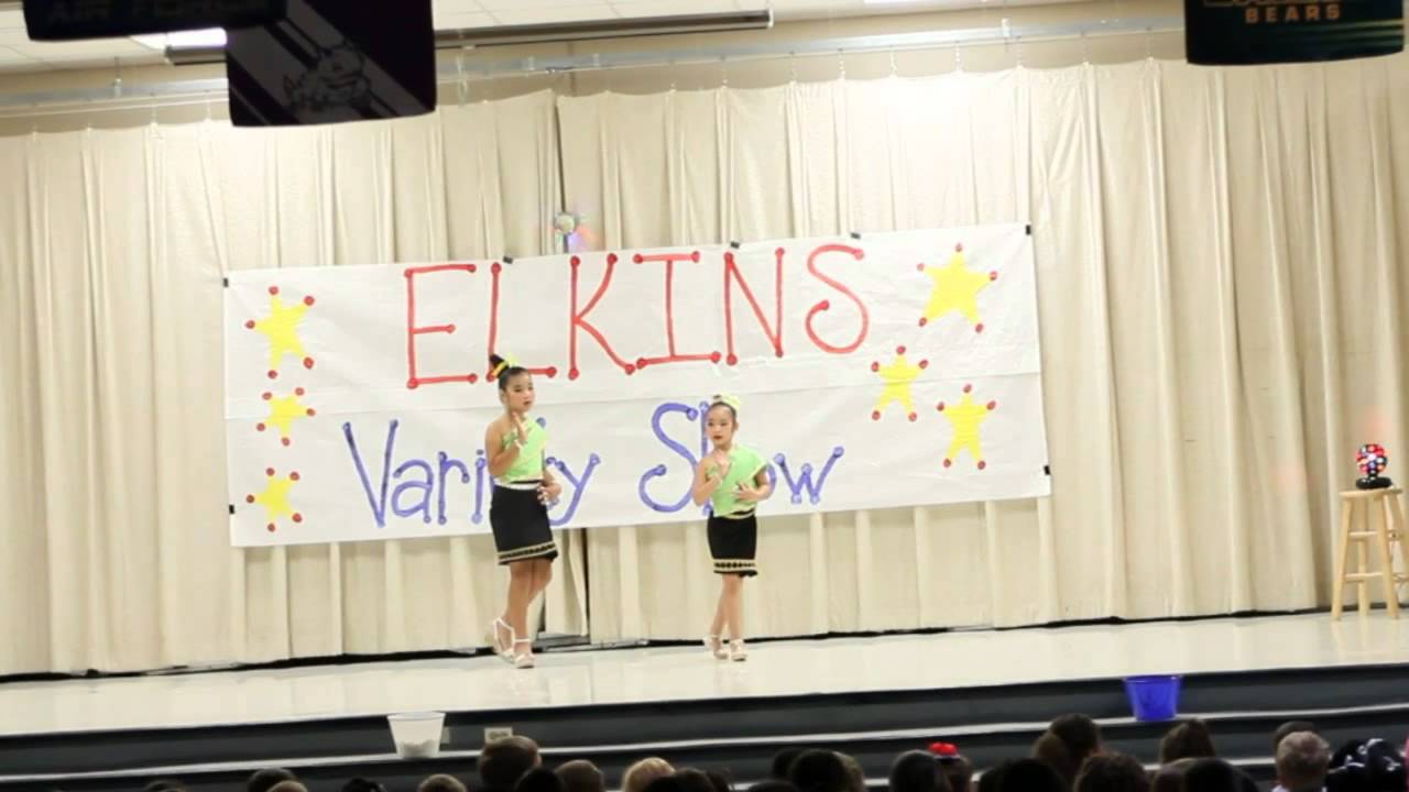 Anika & Angel Performed @ Elkins Elementary School 2015 - YouTube