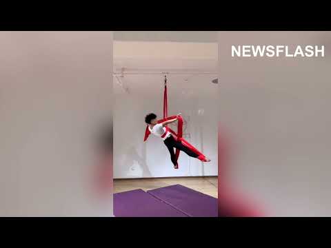 Sprightly Man, 72, Shows Pole Dancing Skills