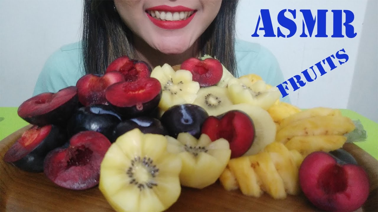 ASMR FRUITS/EATING SOUNDS-Hestye Rahayu ASMR - YouTube