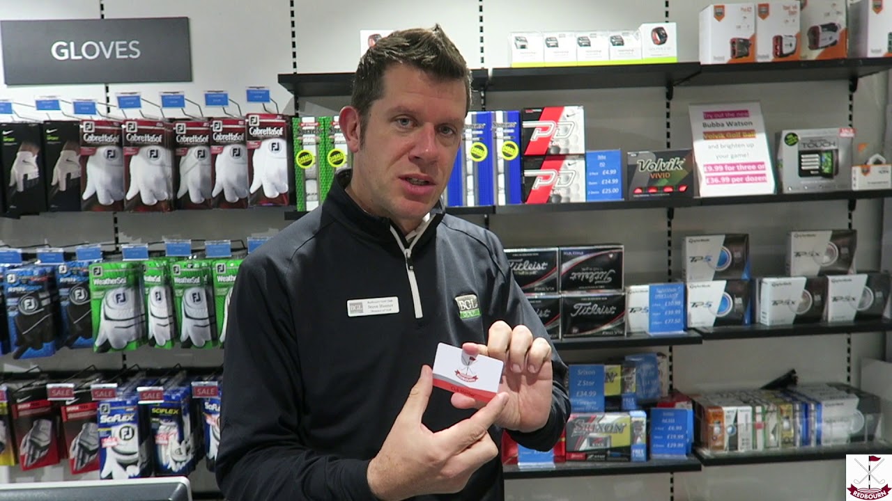 How a membership card works - Redbourn Golf Club - YouTube
