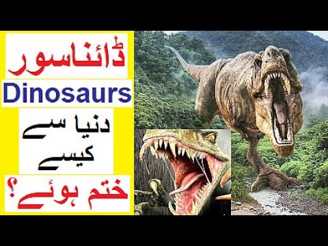Dinosaurs Kaisay Khatam Hway ? - The World of Dinosaurs