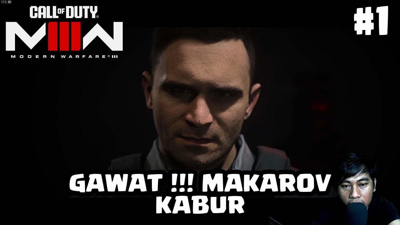 MAKAROV KABUR DARI PENJARA-COD MW 3 2023 - YouTube