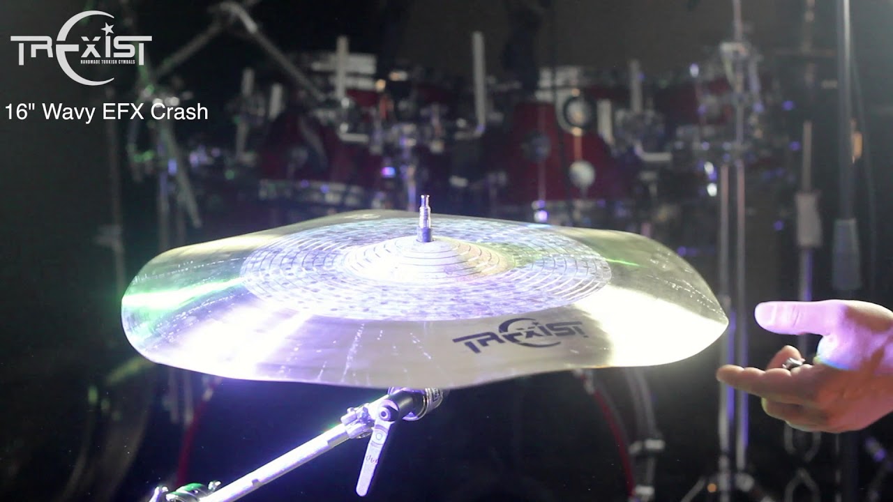 Trexist Cymbals 16' Wavy EFX - YouTube