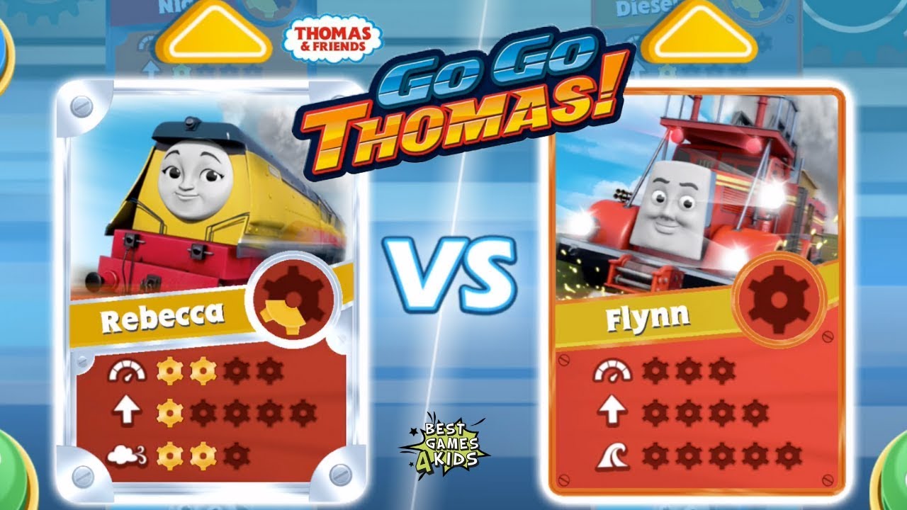 Thomas & Friends: Go Go Thomas | REBECCA Vs FLYNN, Frantic Fortress Map ...