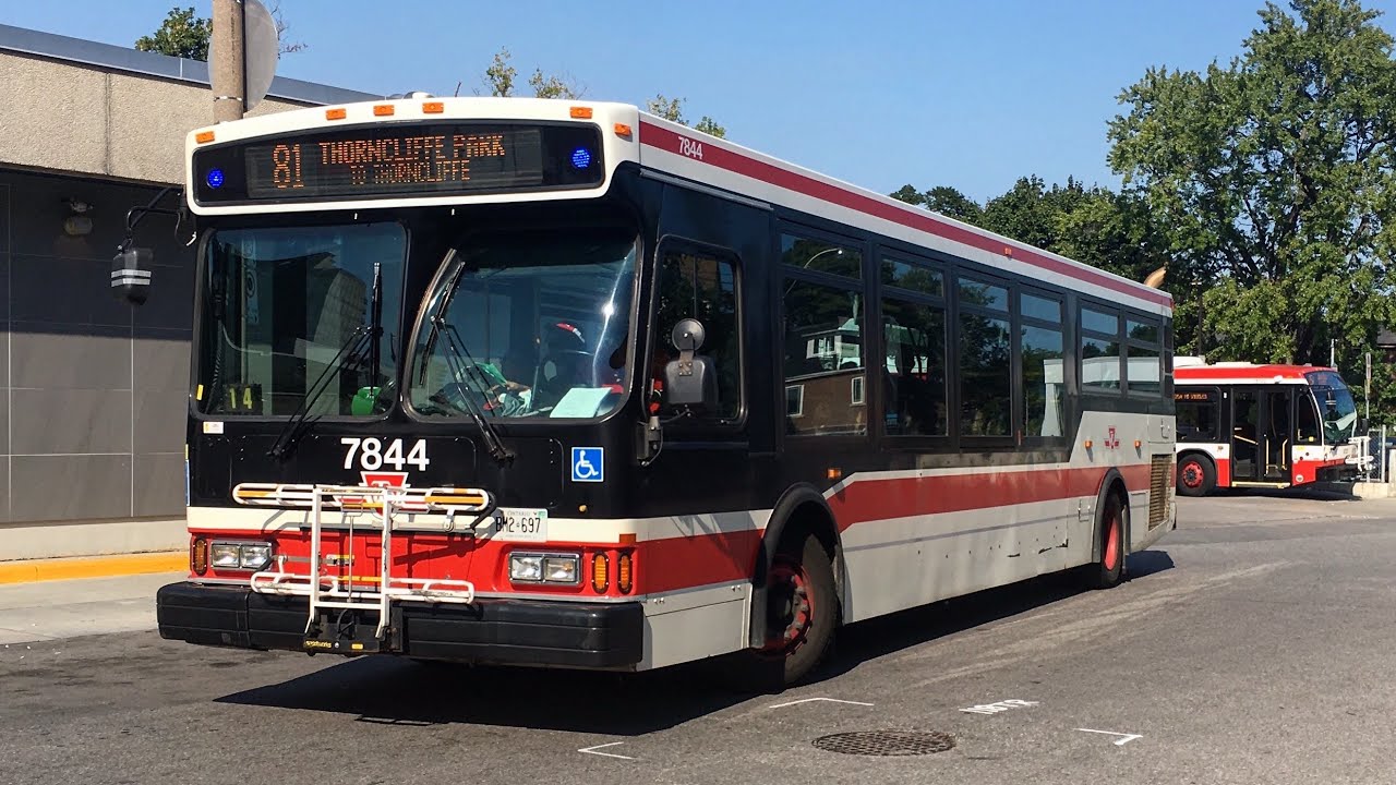 TTC Buses at Pape Station! - YouTube