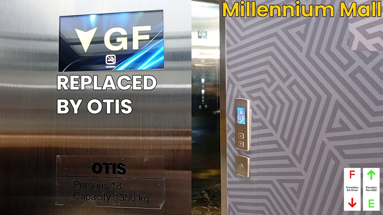 (BRAND NEW) OTIS OH5000 Scenic Elevator At Millennium Mall - YouTube