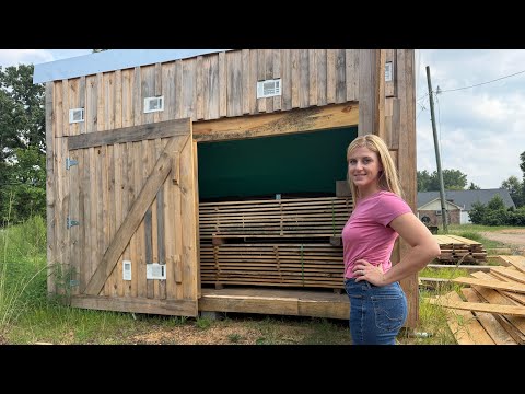 Behind the Scenes of Our Solar Kiln Build! BONUS VIDEO! 