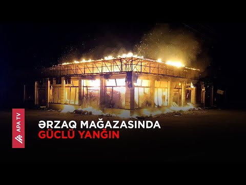 Ucar sakini dayısının mağazasını yandırdı – APA TV