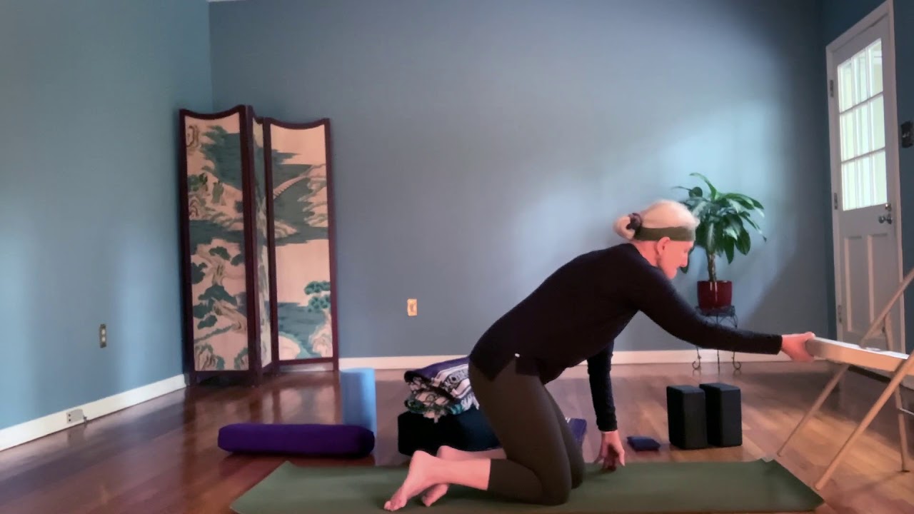 Thirty Minute Restorative Yoga Session - YouTube