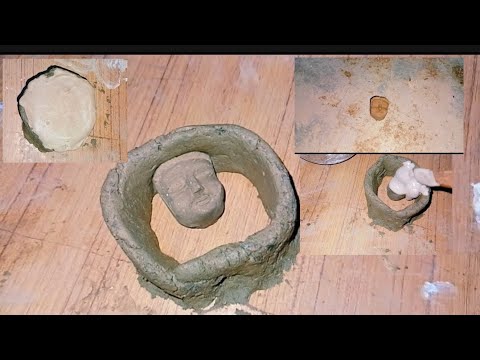 How to make make a face mold|| step by step small face molding - YouTube