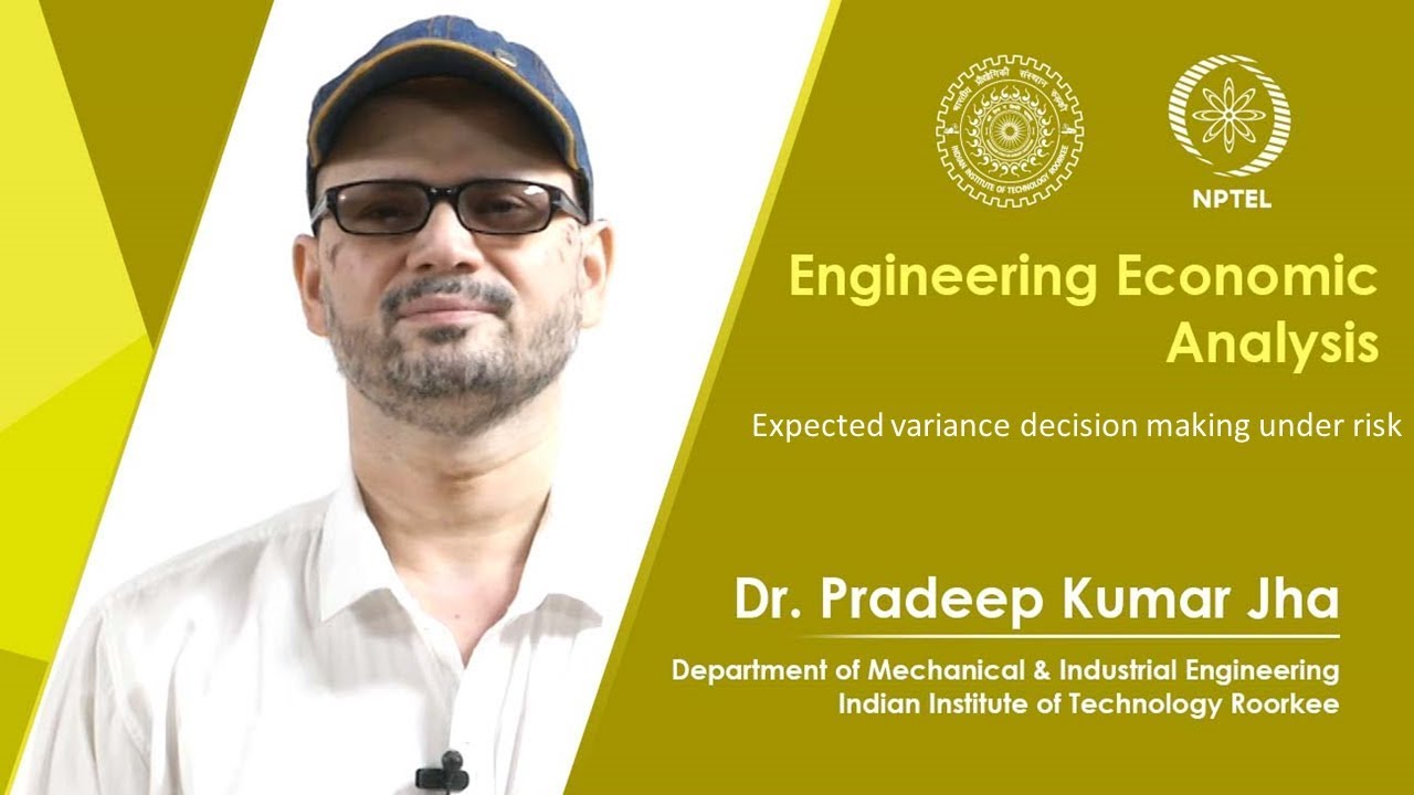 Expected variance decision making under risk - YouTube