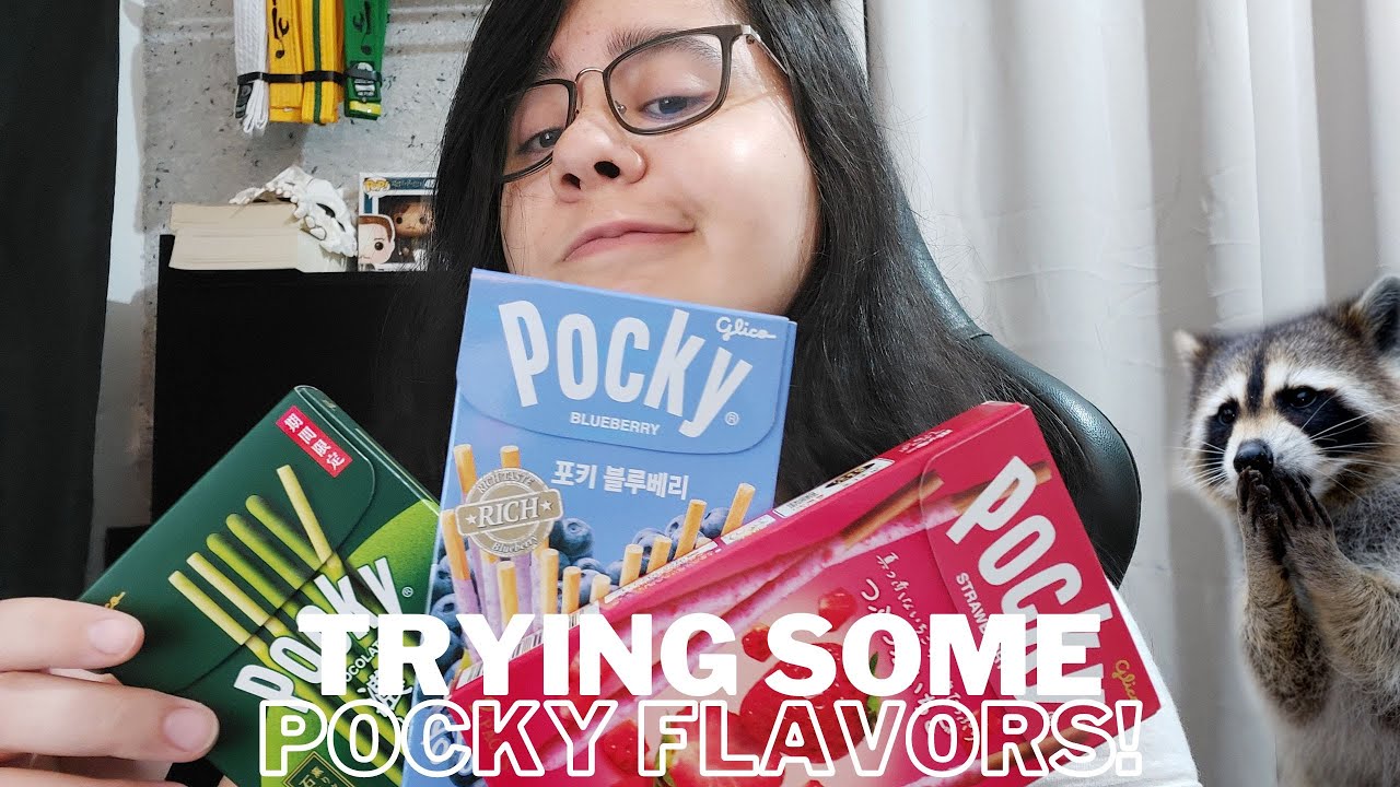 Experimentei sabores diferentes de Pocky da Glico! - YouTube