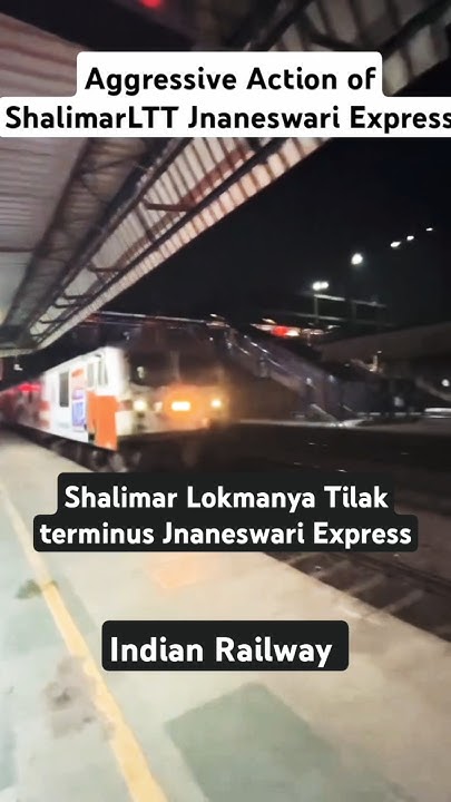 (Shalimar - LTT)//Jnaneswari Express high speed crossing at 130 kmph #tranding #shots # ...