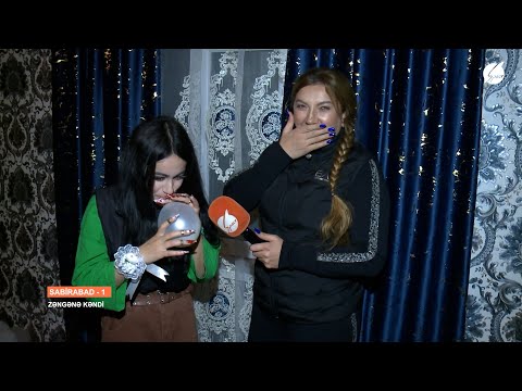 Balaca baldız: 100 dənə şar doldurmuşam - Banu, Sabirabad, Zəngənə kəndi