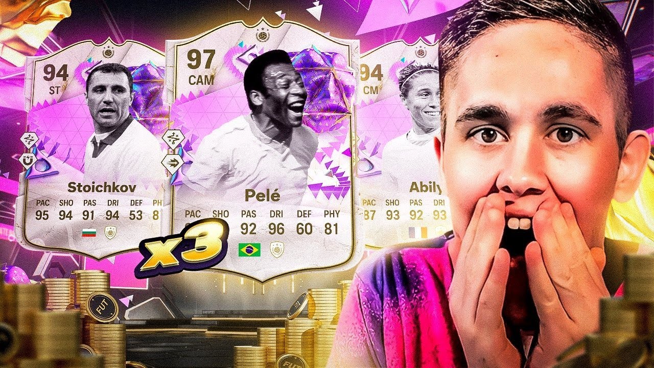 I Opened THREE 750K Guaranteed Birthday Icon Packs... - YouTube
