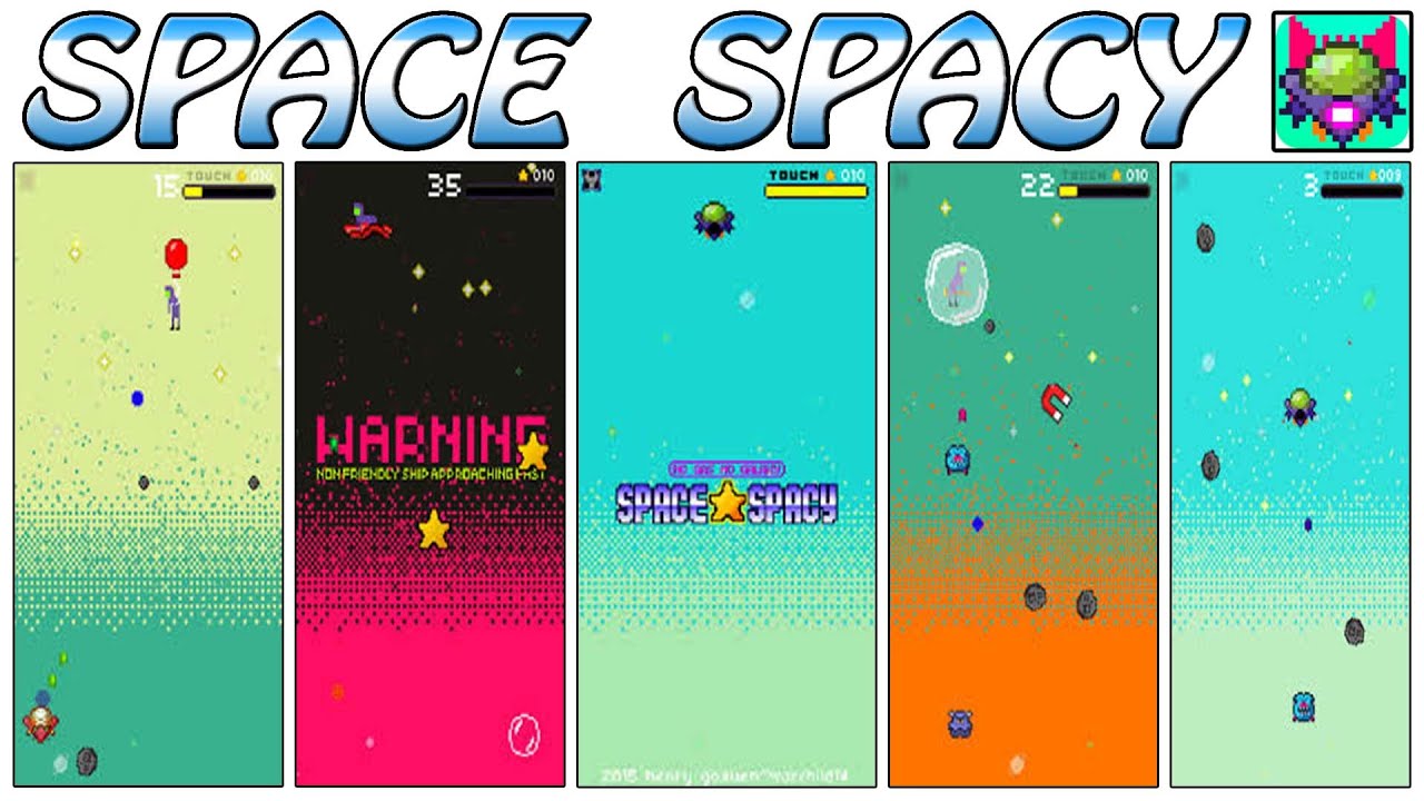 Space Spacy --- GAMEPLAY ANDROID ★★★ - YouTube