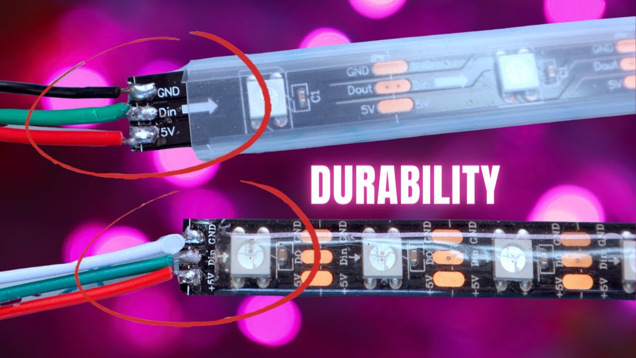 NeoPixels: Weatherproofing and Durability // Creative LEDs * 09 * - YouTube