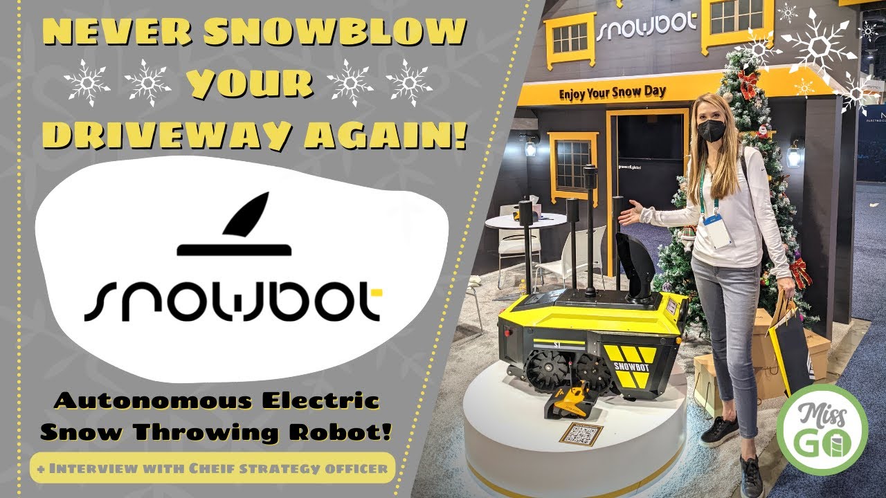 Yarbo Autonomous Electric Snowblower Robot (Formerly Snowbot) - YouTube