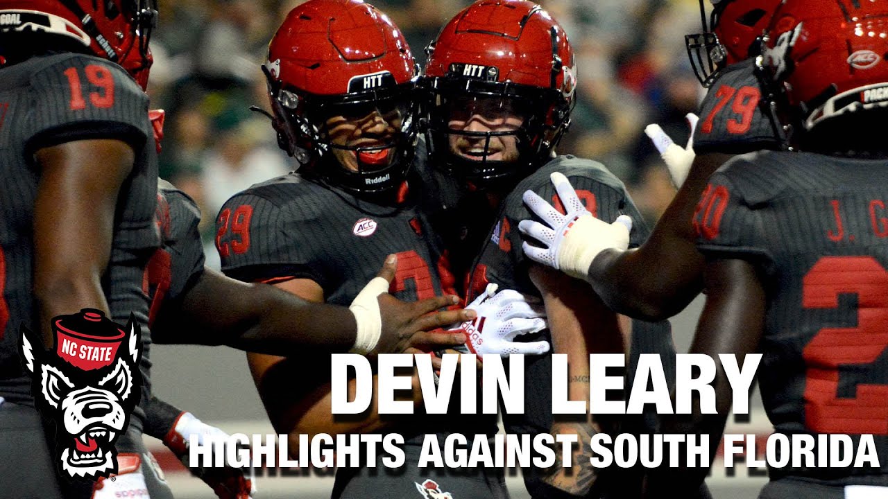 NC State QB Devin Leary Highlights Against South Florida - YouTube