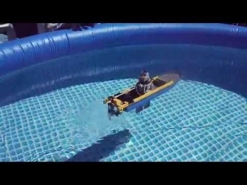 Pływający statek z LEGO - YouTube
