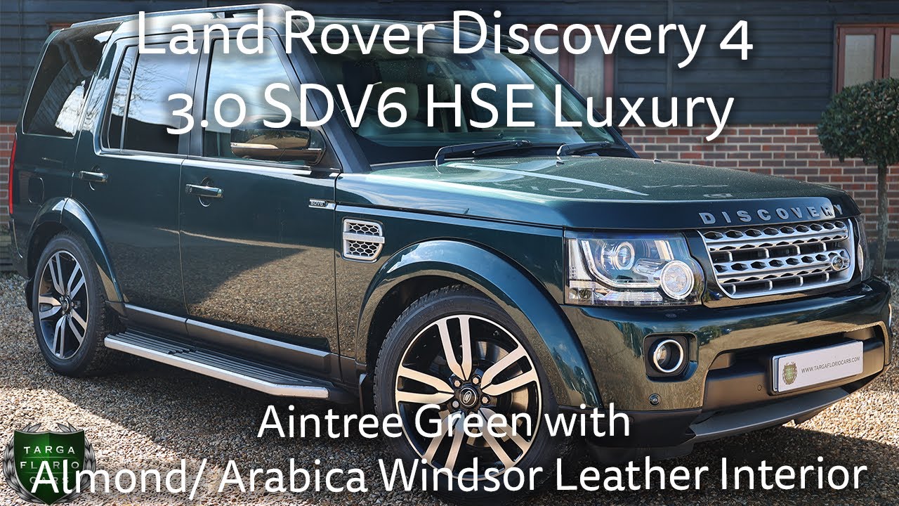 [4K] Land Rover Discovery 4 3.0 SDV6 HSE Luxury registered January 2015 ...
