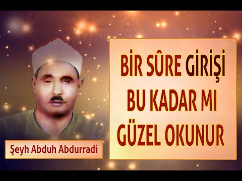Meryem Suresine Muhteşem Giriş