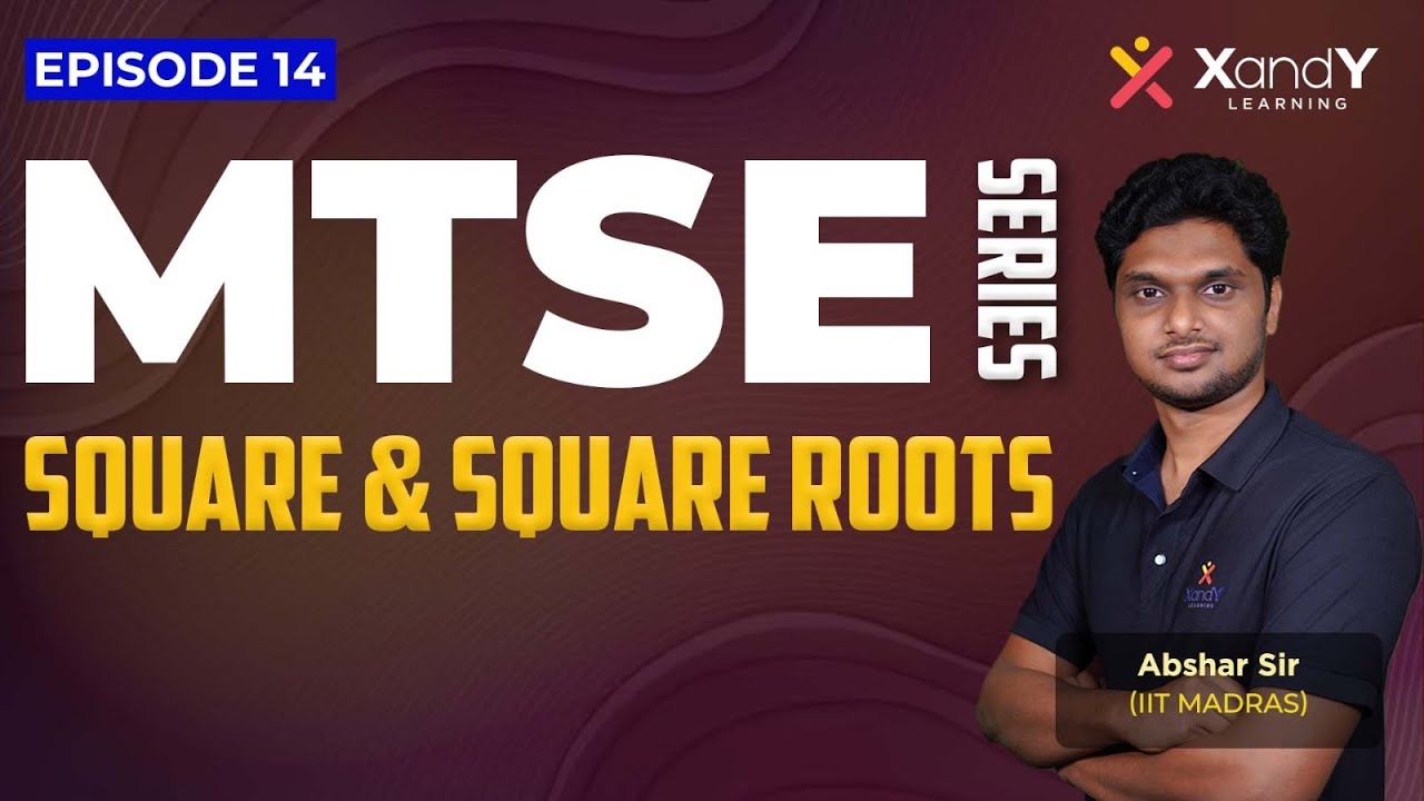 MTSE Series - EP14 - Square and square roots 1 - YouTube