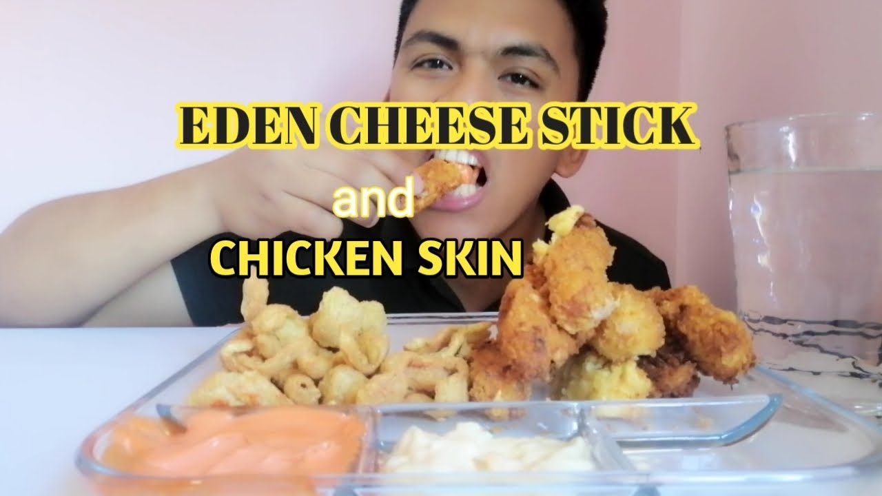 CHEESE STICK and CHICKEN SKIN | PINOY MUKBANG - YouTube