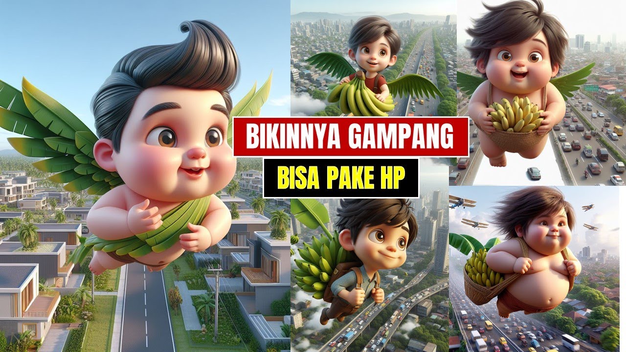 Cara Buat Gambar Lucu Hanya Menggunakan HP - YouTube
