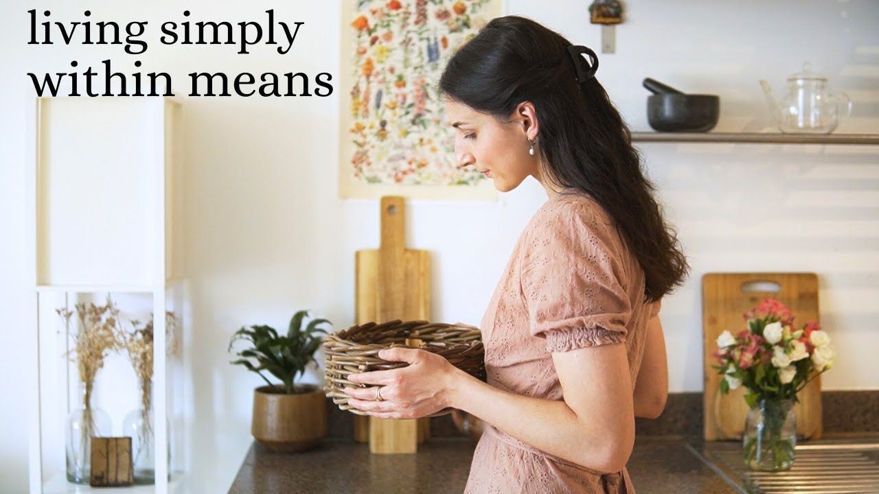 Living Within My Means- Mindful Spending for a Simple Life - YouTube