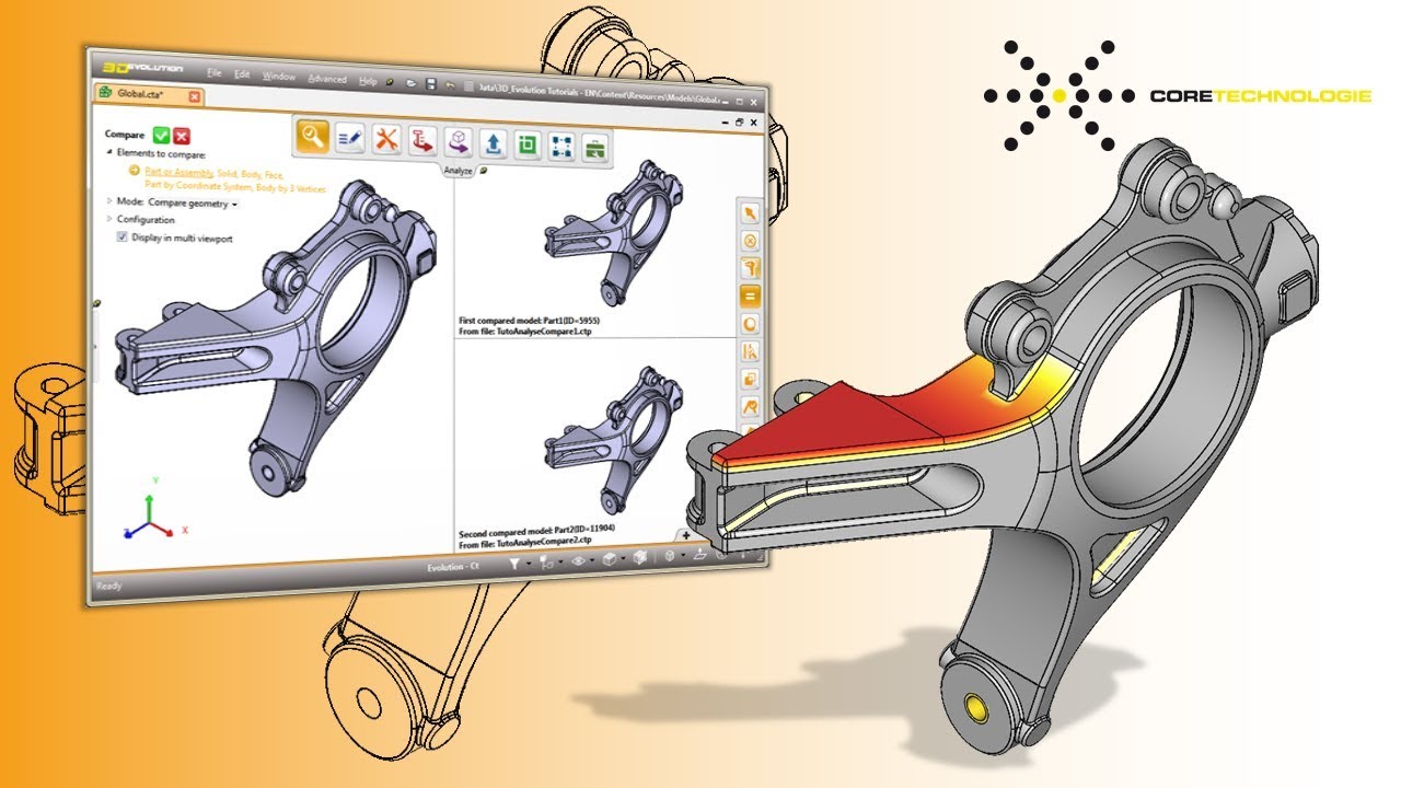 CADデータ比較 | 3D_Analyzer & Evolution - YouTube