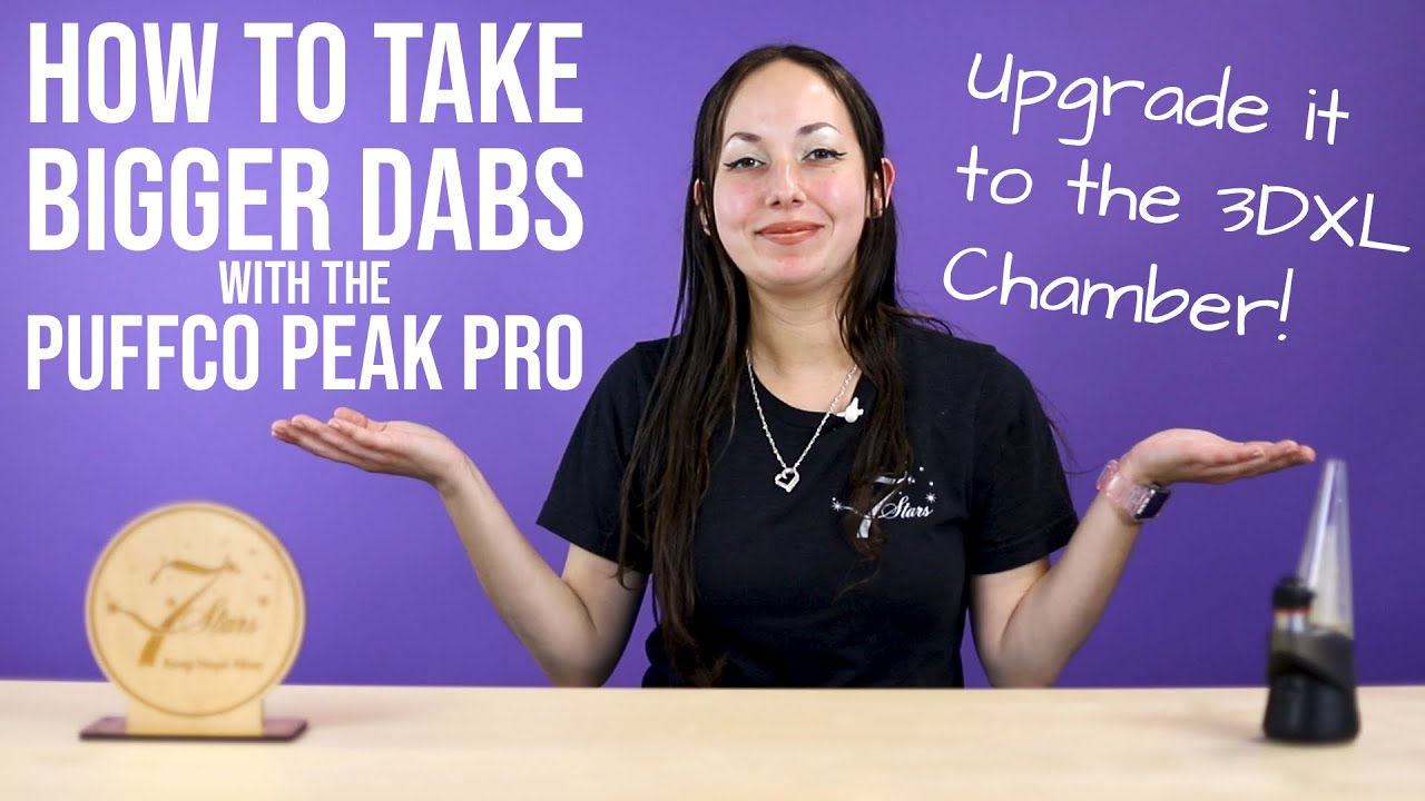 How to Take Bigger Dabs with the Puffco Peak Pro 3DXL Chamber - YouTube