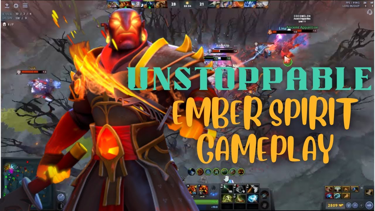 DOTA 2 | EMBER SPIRIT GAMEPLAY 2022 | ZEJDOTES PLAYS - YouTube