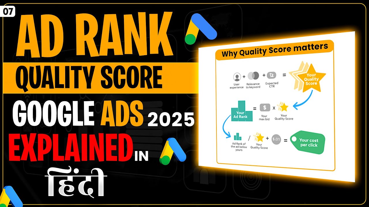 What is AD Rank and Quality Score in Google Ads and How It Works Full ...