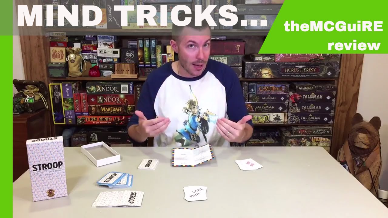 STROOP Card Game Review - YouTube