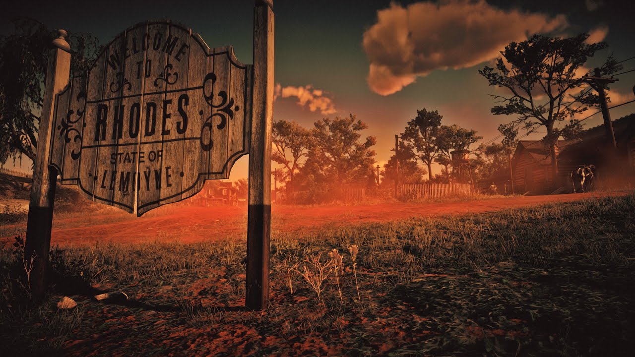 A Day in Rhodes as A Deputy Red Dead Redemption 2 RDR2 - YouTube
