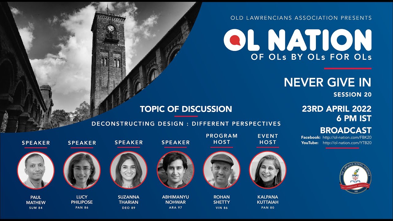 OL Nation 20 - Deconstructing Design : Different Perspectives - YouTube