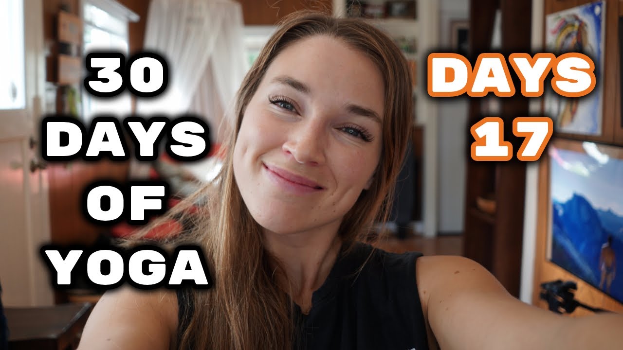30 Days of Yoga (DAY 17) SEATED - YouTube