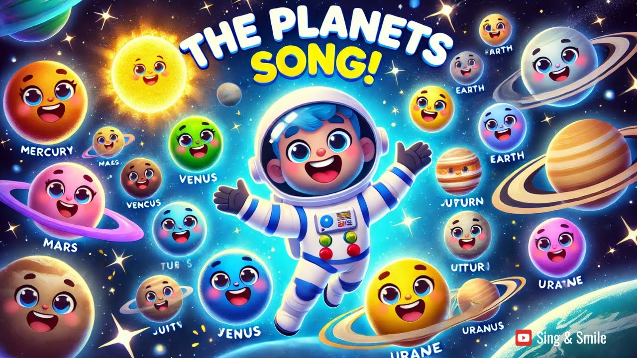 The Planets Song! 🚀🪐 | Learn the 8 Planets of the Solar System! - YouTube