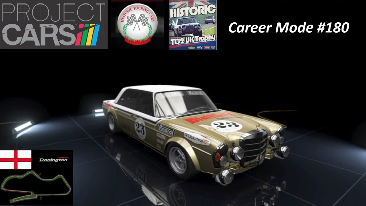 Project Cars Career Mode - #180 - Historic TC2 UK Trophy - Donington ...