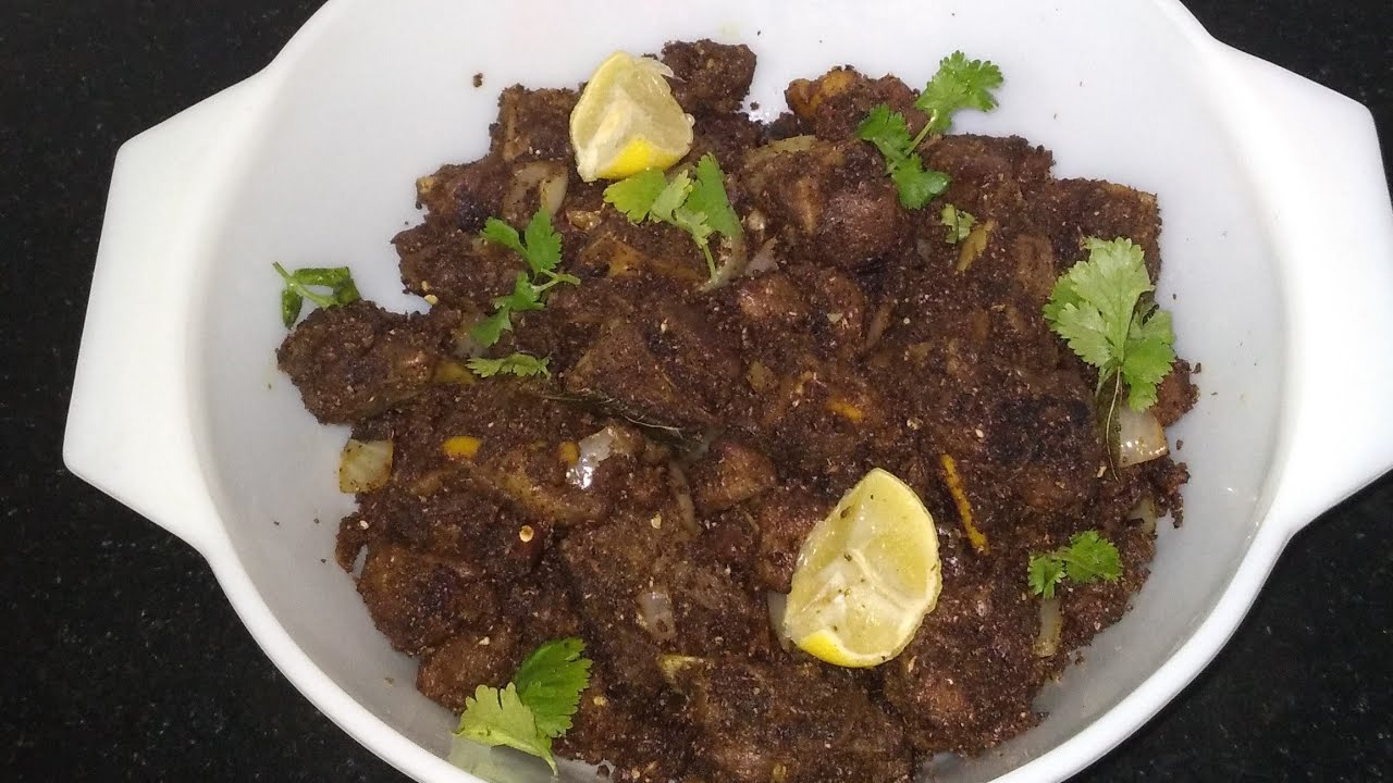 Delicious Mutton Dry Fried Varuvel, ( my 😘mom's fav) - YouTube
