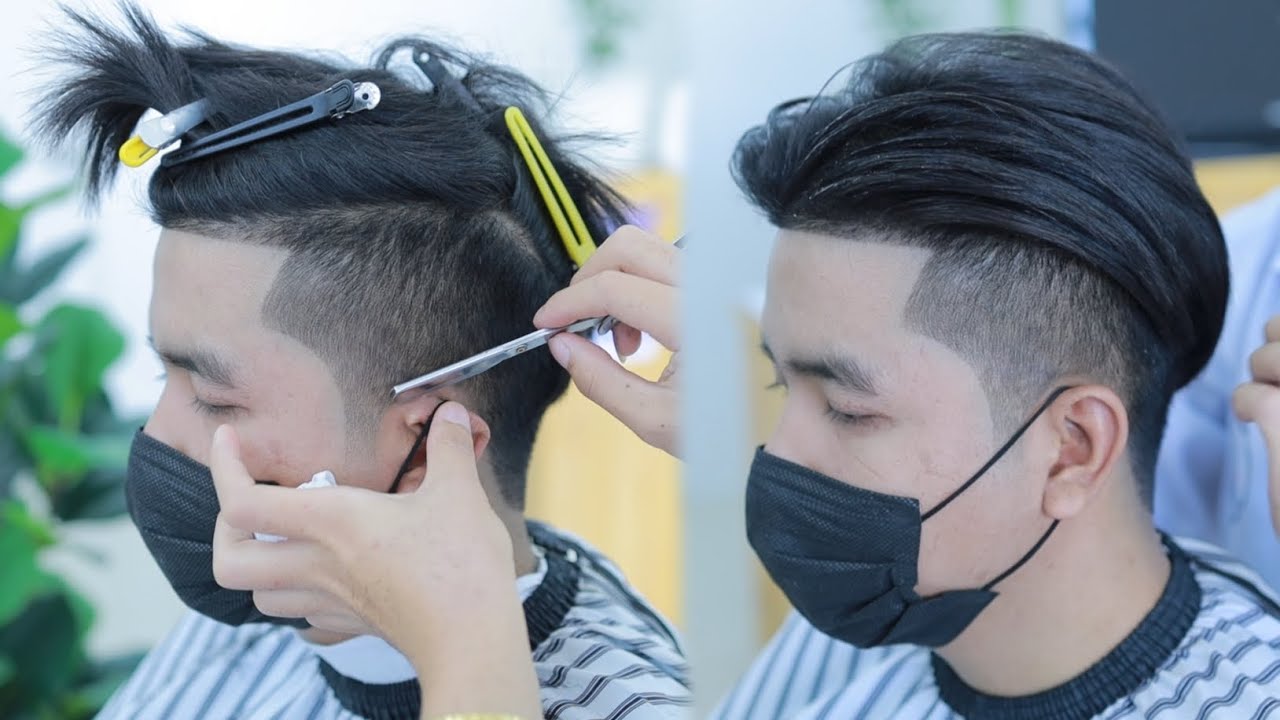 วิธีการตัดทรงผม Undercut x Comma - YouTube